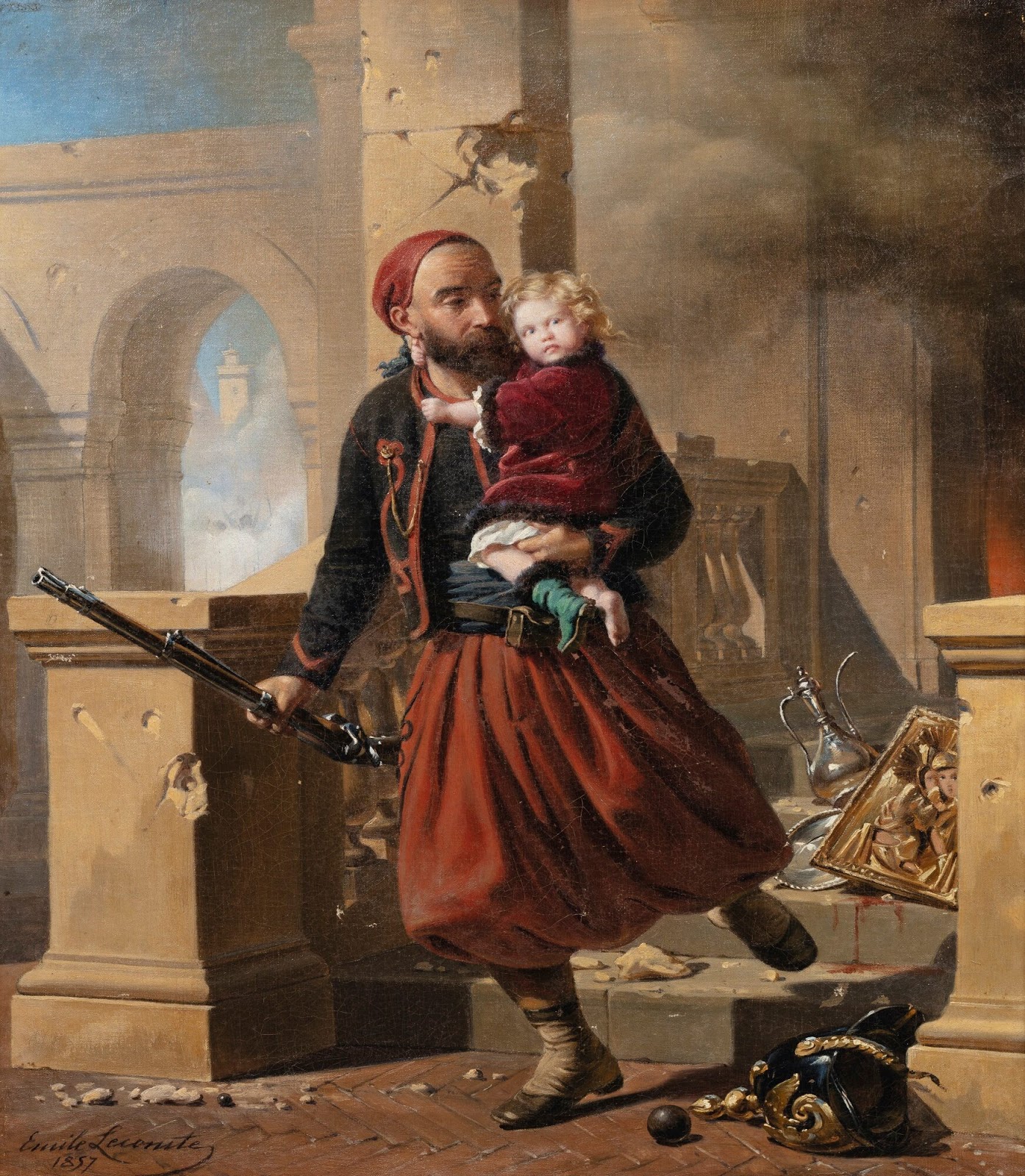 Émile Lecomte-Vernet (1821-1900) | Orientalist painter | Tutt'Art ...