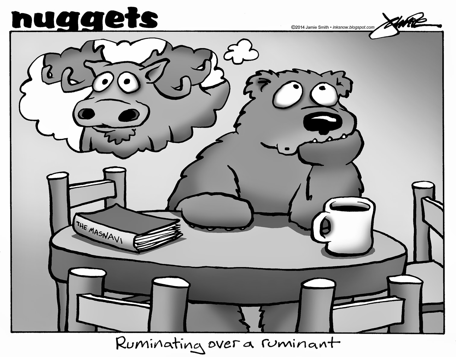 Ruminate Cartoon