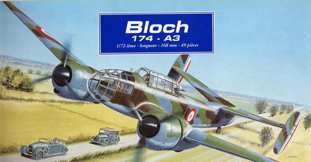 Airplanes in the skies + FAF history: Bloch M.B.173