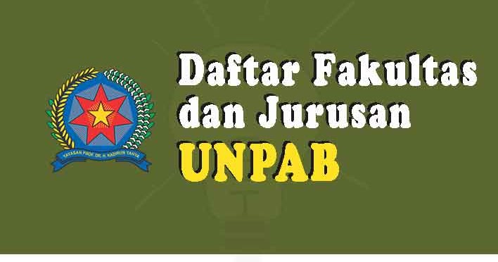 Daftar Fakultas Dan Jurusan UNPAB Medan 2021 (TERBARU) - Soalskul