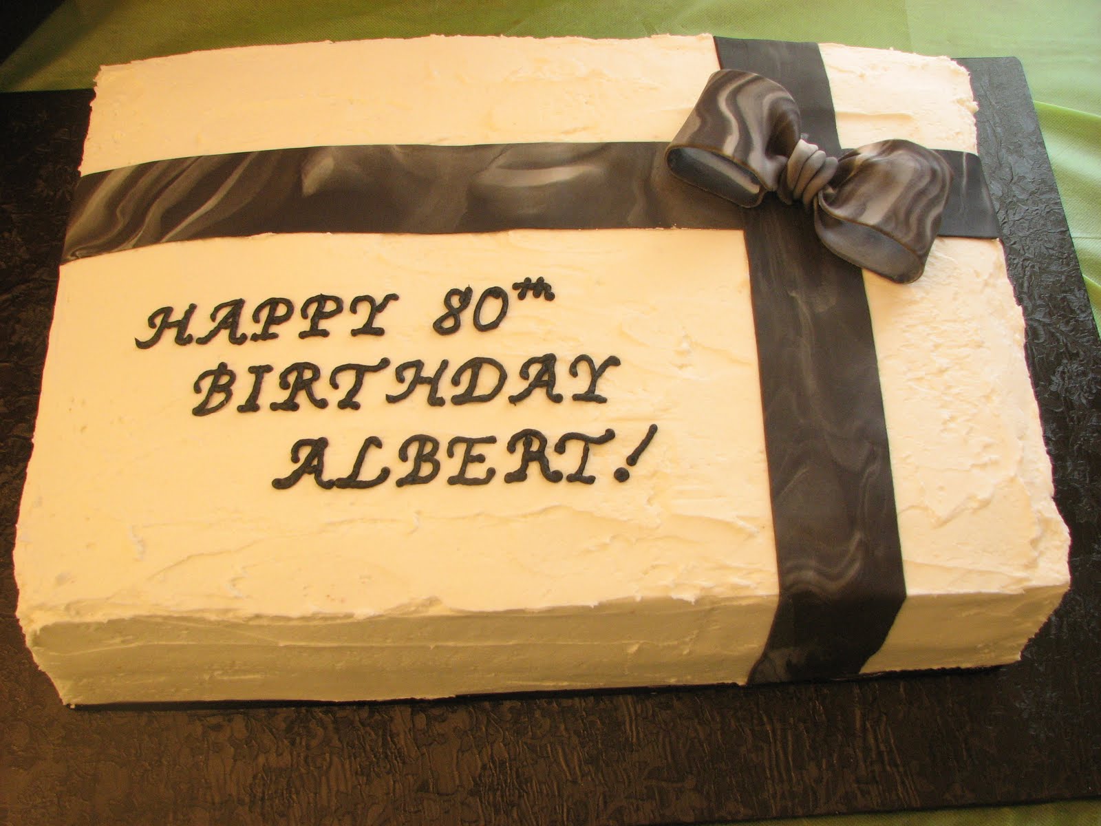 B's Bakery Creations: Albert's 80th Birthday Celebration!
