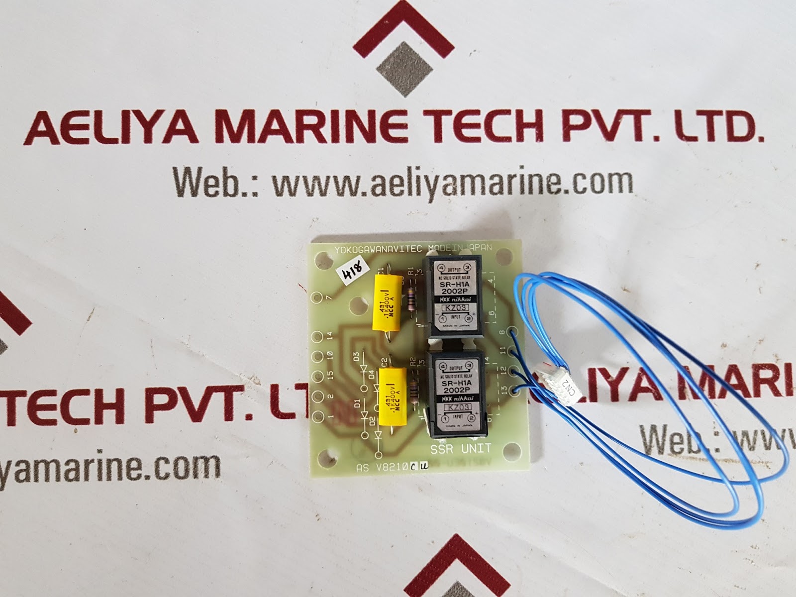 YOKOGAWANAVITEC AS V8210 SSR UNIT CARD - Aeliya Marine
