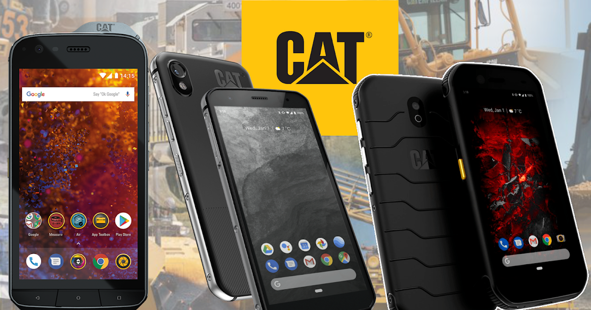 CONHEÇA OS SMARTPHONES MAIS BRUTOS E RESISTENTES FEITOS PELA CATERPILLAR