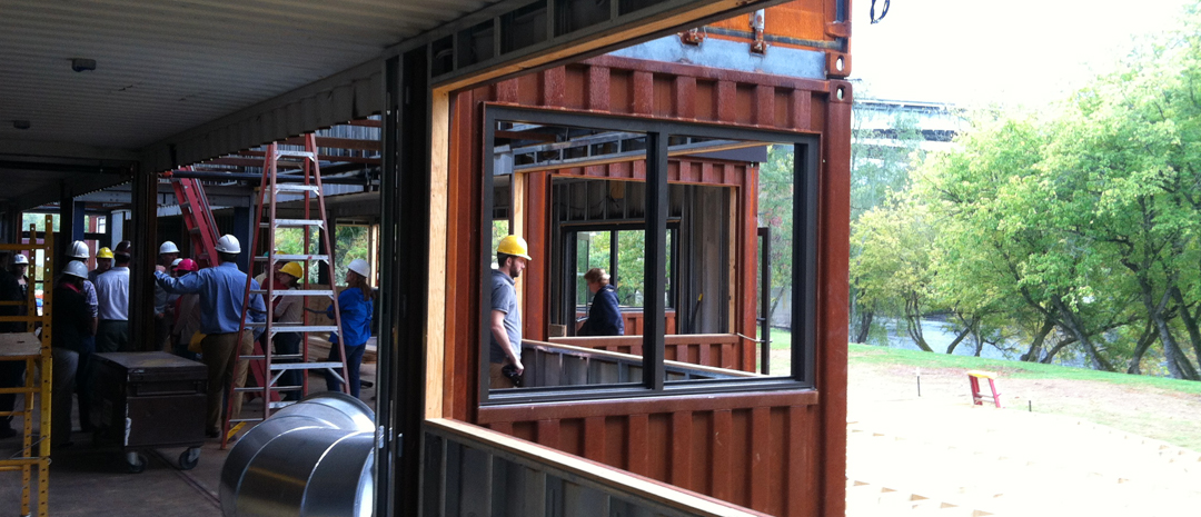 The Smokey Park - largest shipping container restaurant was installed ...