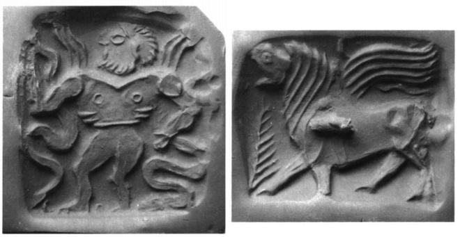 Old European culture: Sumer and winter BMAC seals