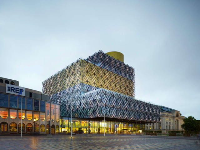 architecture now and The Future: LIBRARY OF BIRMINGHAM OPENS TODAY