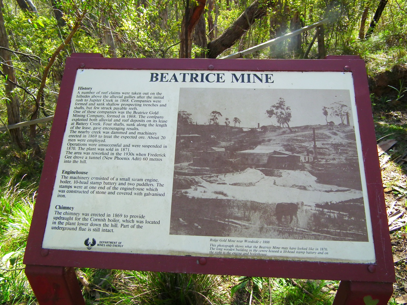 Meander to the Max: Jupiter Creek -- a glimpse of Gold Rush South Australia