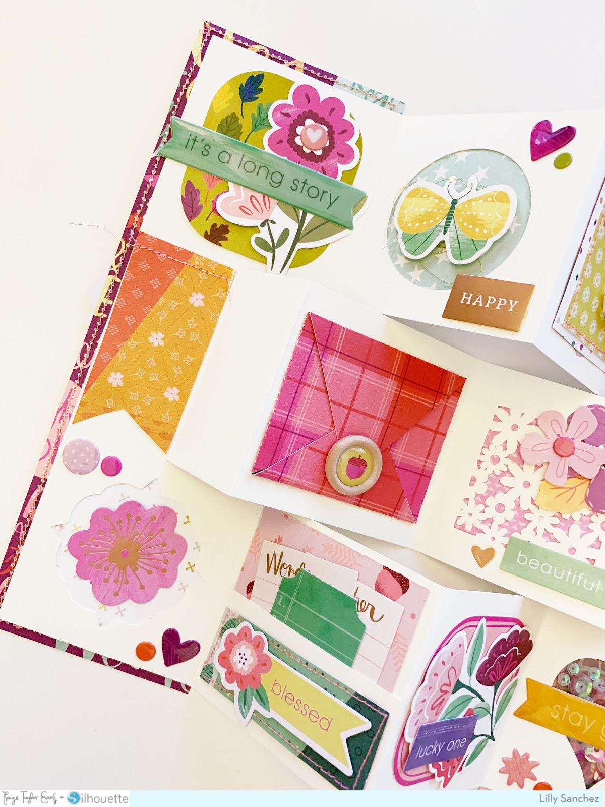 Mini Album Card by Lilly Sanchez | Paige Taylor Evans