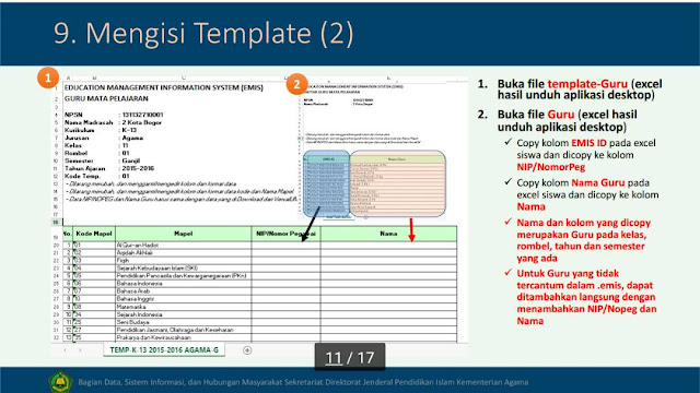Panduan Aplikasi Pendataan Nilai Raport MI, MTs, MA Tahun 2017 - SIAP UJIAN
