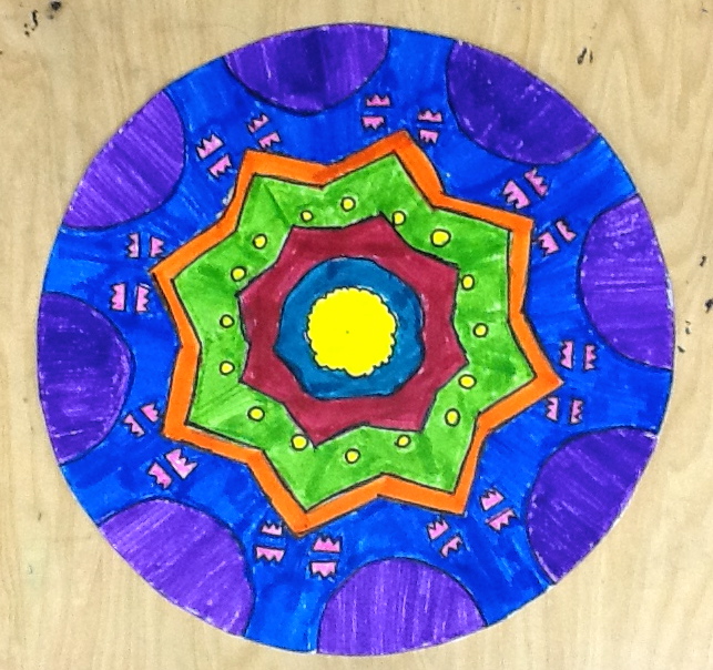 Mrs. Paul's Art Room: Mandala Radial Design