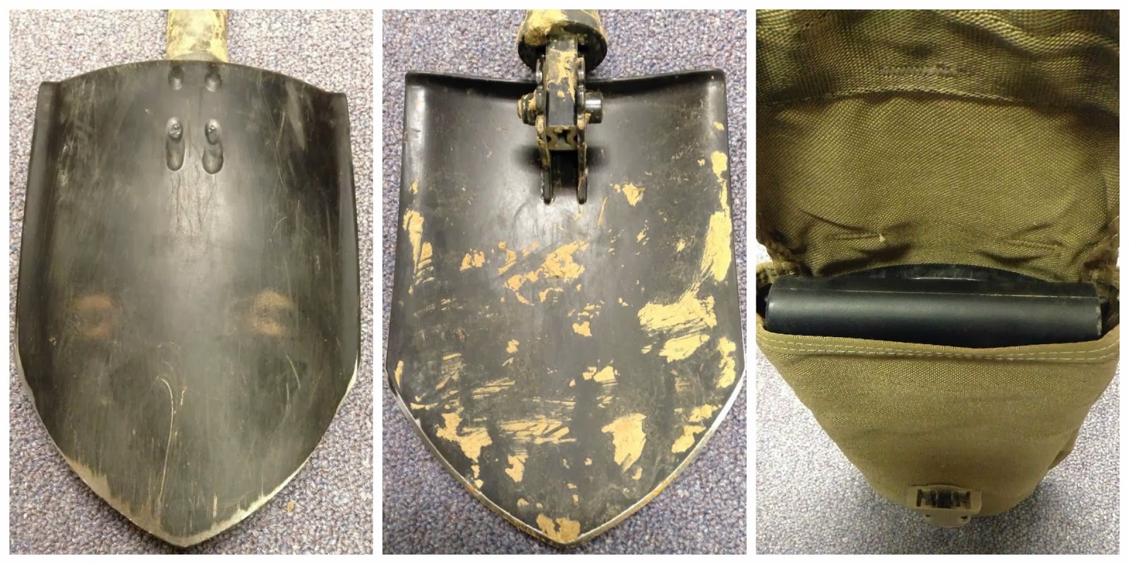 Webbingbabel: US Marines E-Tool and Carrier