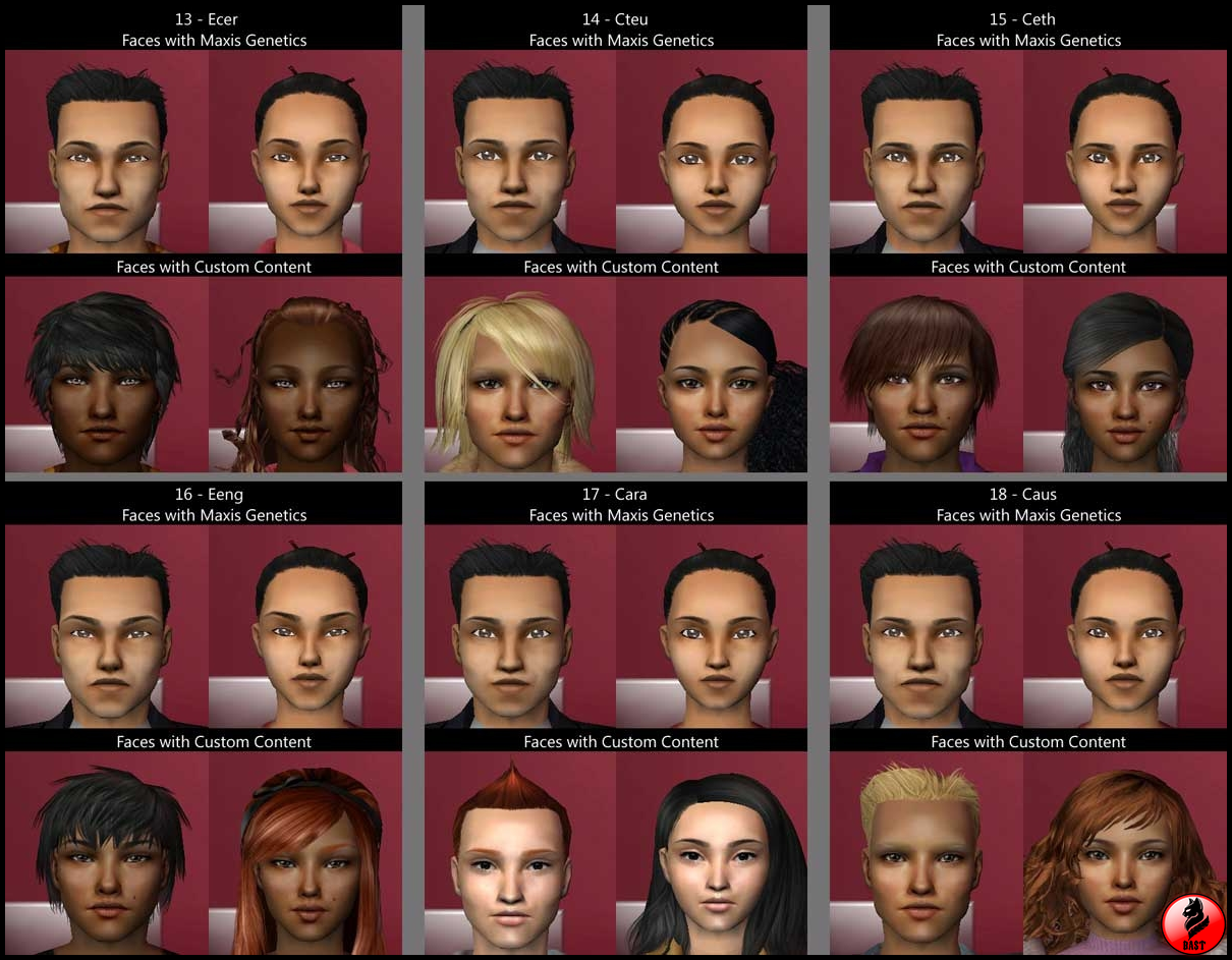 Gothic Sims 2 — Bast