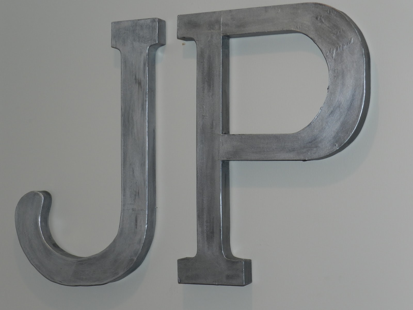 JULIE PETERSON - Simple Redesign: DIY Metal Letter Project