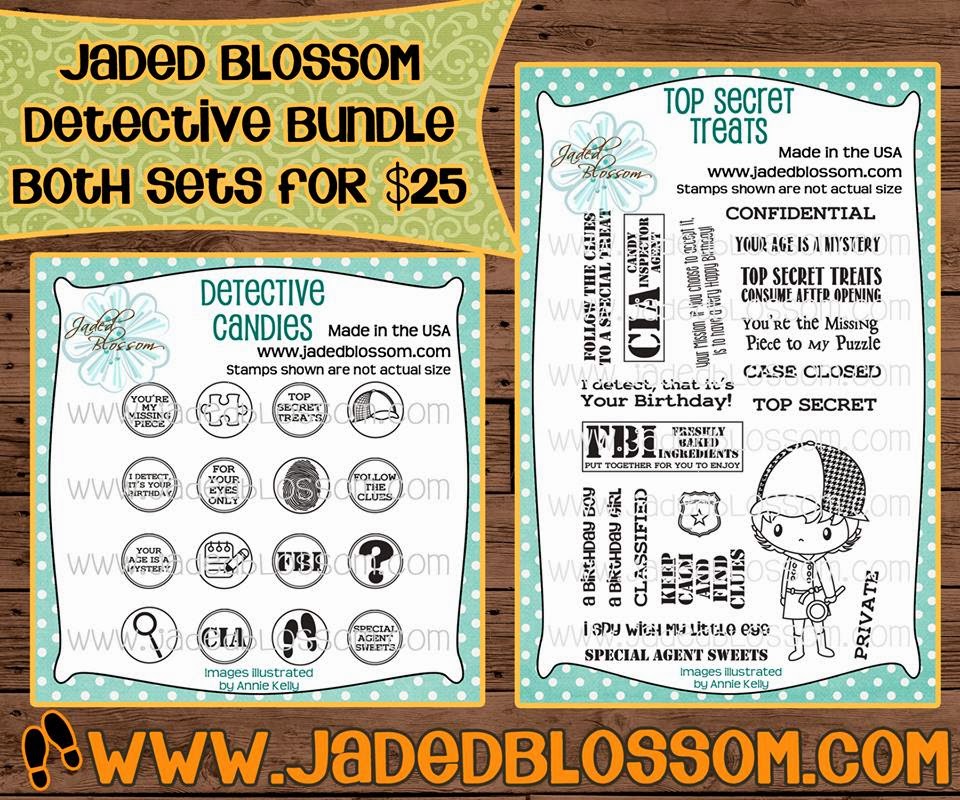 Jaded Blossom: TOP SECRET Detective Blog Hop!