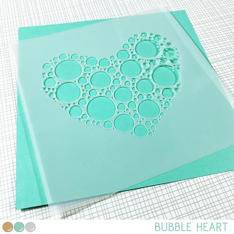 Create a smile: Bubble heart birthday....!!