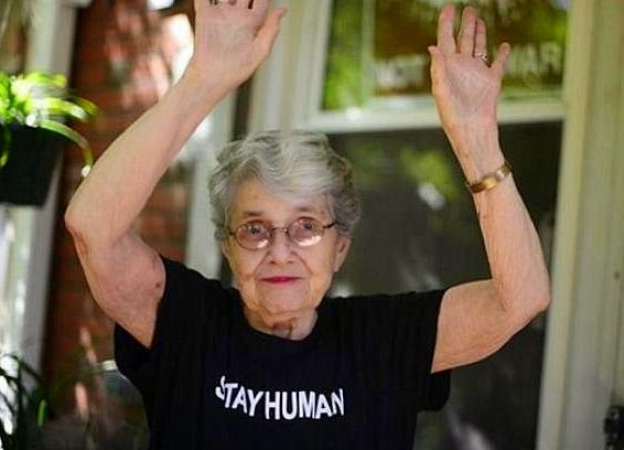 The Flying Tortoise: Ninety Year Old Political Activist And Protester ...