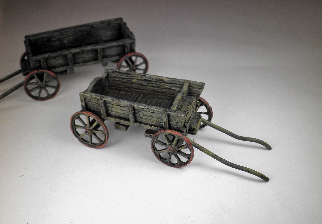 JOHN BOND's WARGAMING STUFF: SCATTER TERRAIN: carts and wagons.