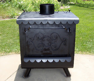 Wood Burning Stove! - making handycrafts