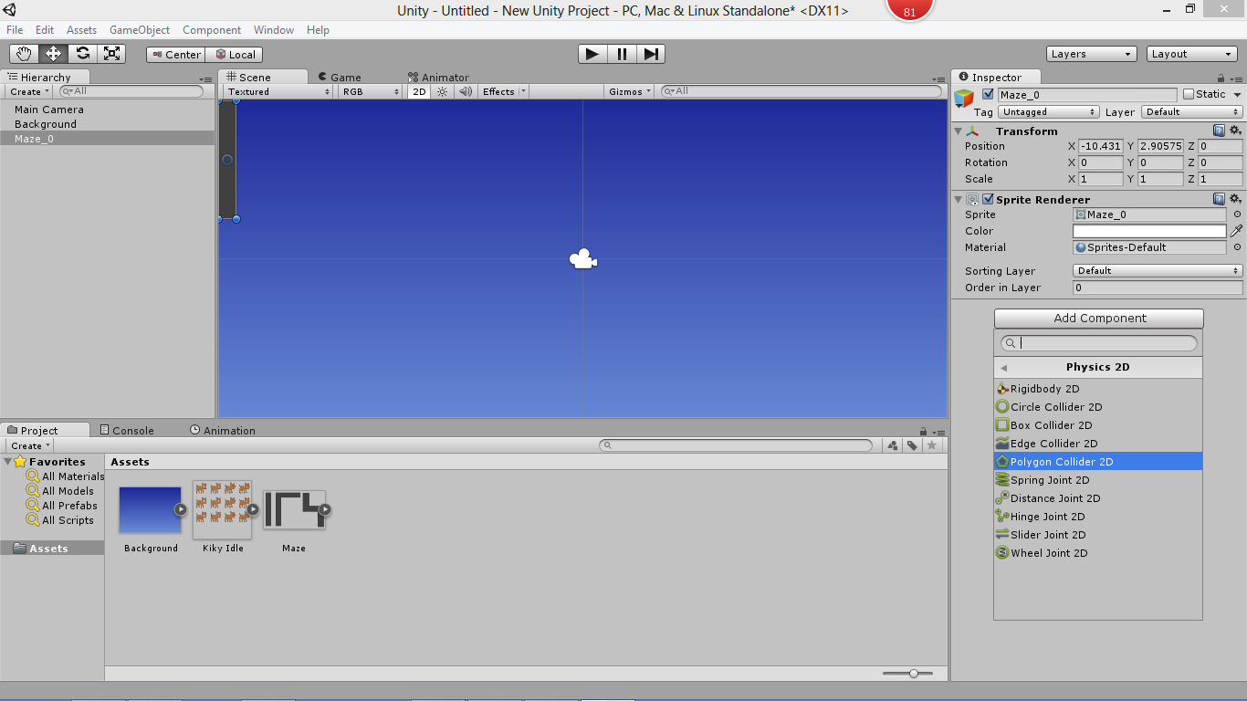 Blog Tugas (^w^)v: Produksi Game 3 (Pengimplementasian accelerometer ...