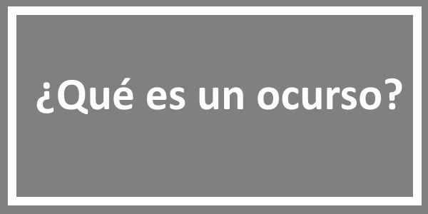 ¿Qué es un ocurso? - Derecho Mexicano