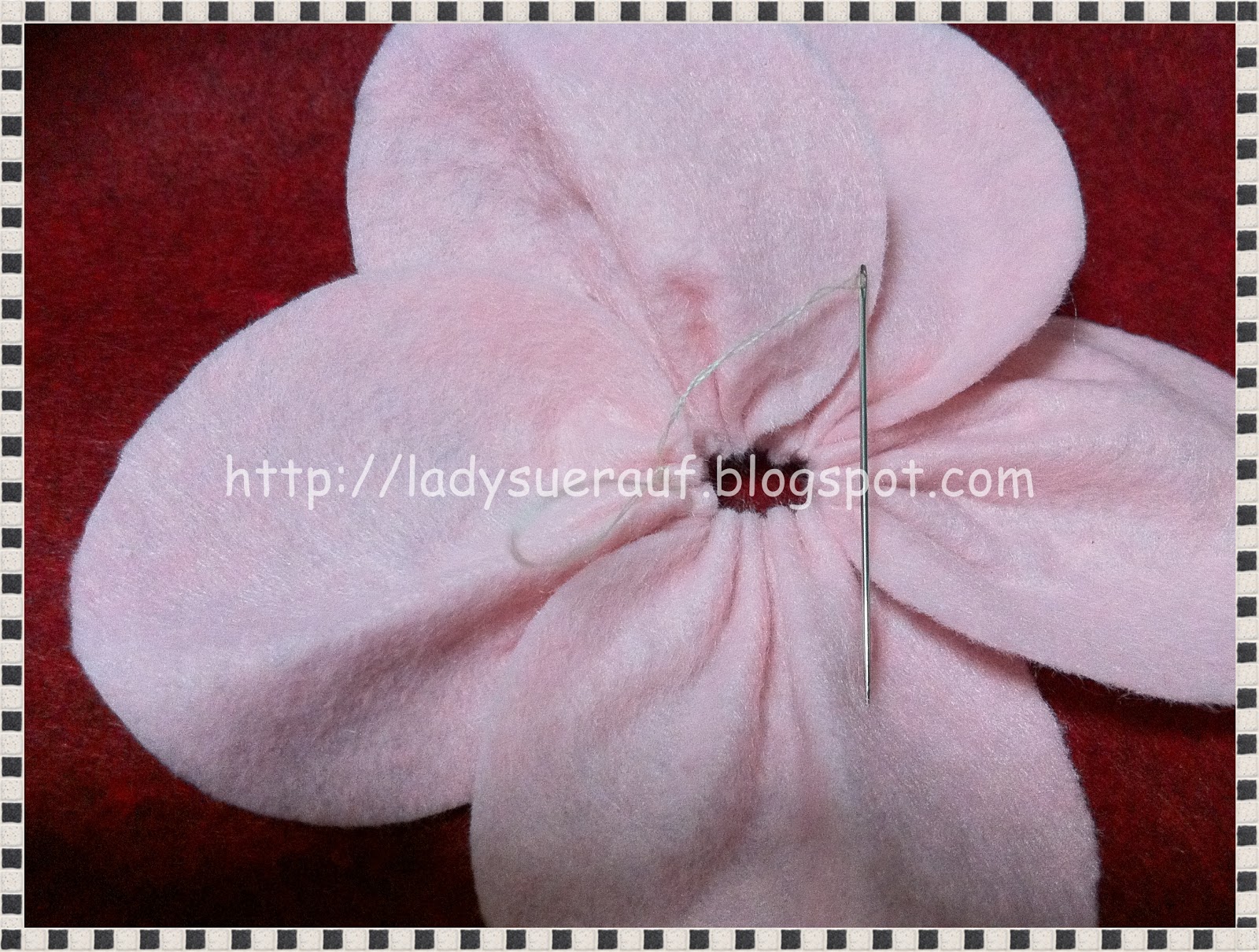 tutorial - felt flower stick & love magic stick - part 1 ~ LadySue ...