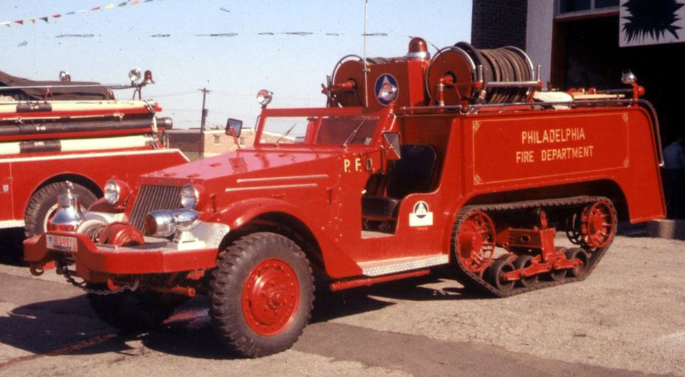 Just A Car Guy: A half track fire engine? In Philly? WTH? (Shas finds ...