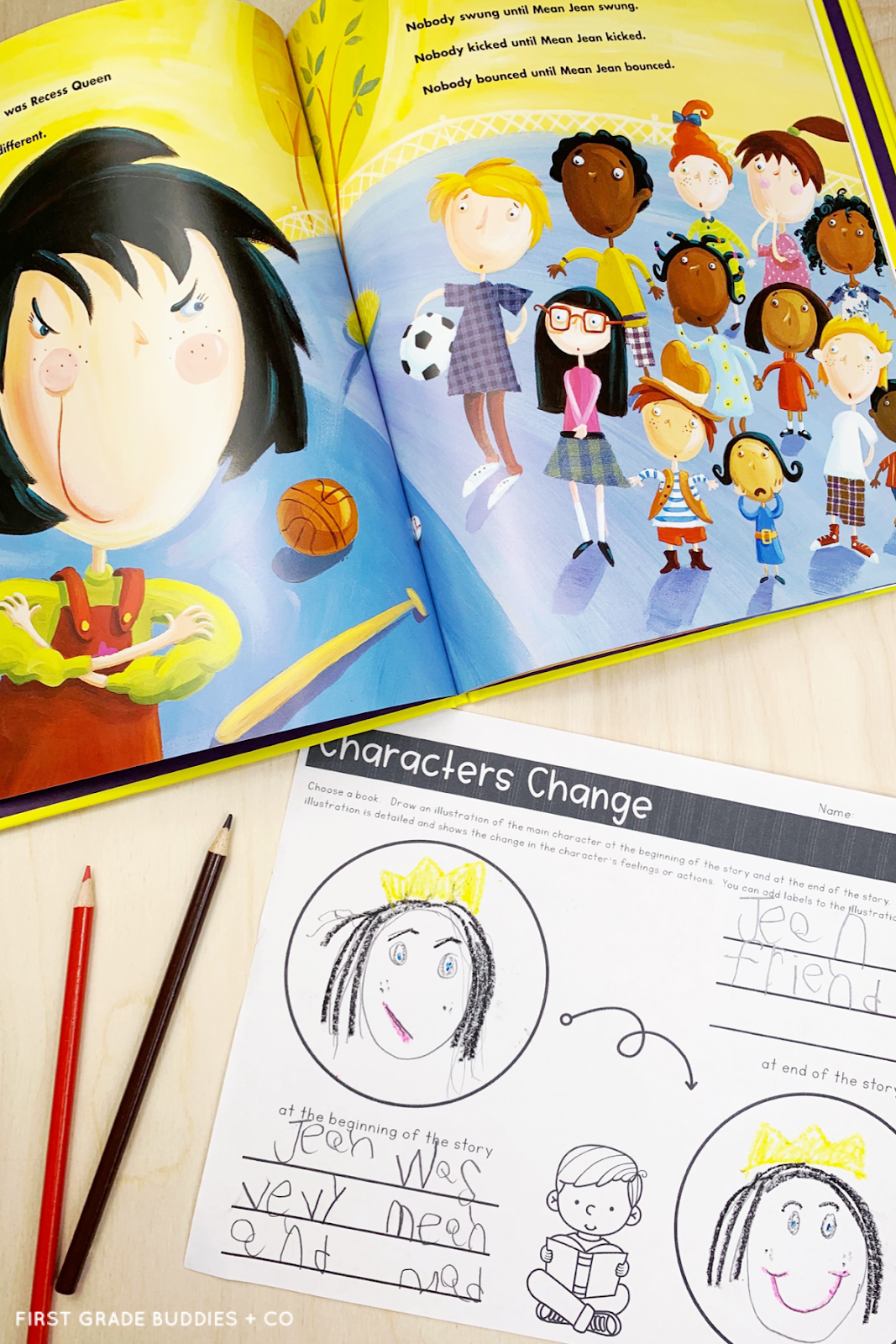 Reading Comprehension Response Sheets for ANY BOOK! | First Grade Buddies