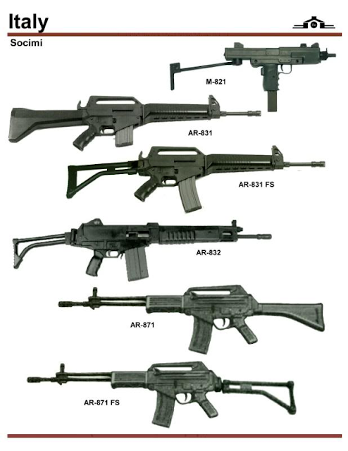 SI VIS PACEM, PARA BELLUM: La pistola mitragliatrice Socimi Type 821-SMG