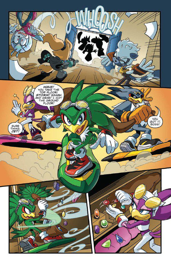 NUEVO ADELANTO DE SONIC ANNUAL 2019, ¡VUELVEN LOS BABYLON ROGUES!