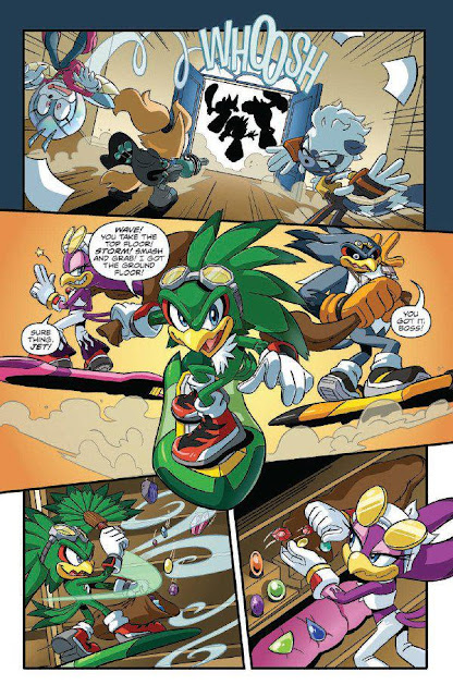 NUEVO ADELANTO DE SONIC ANNUAL 2019, ¡VUELVEN LOS BABYLON ROGUES!