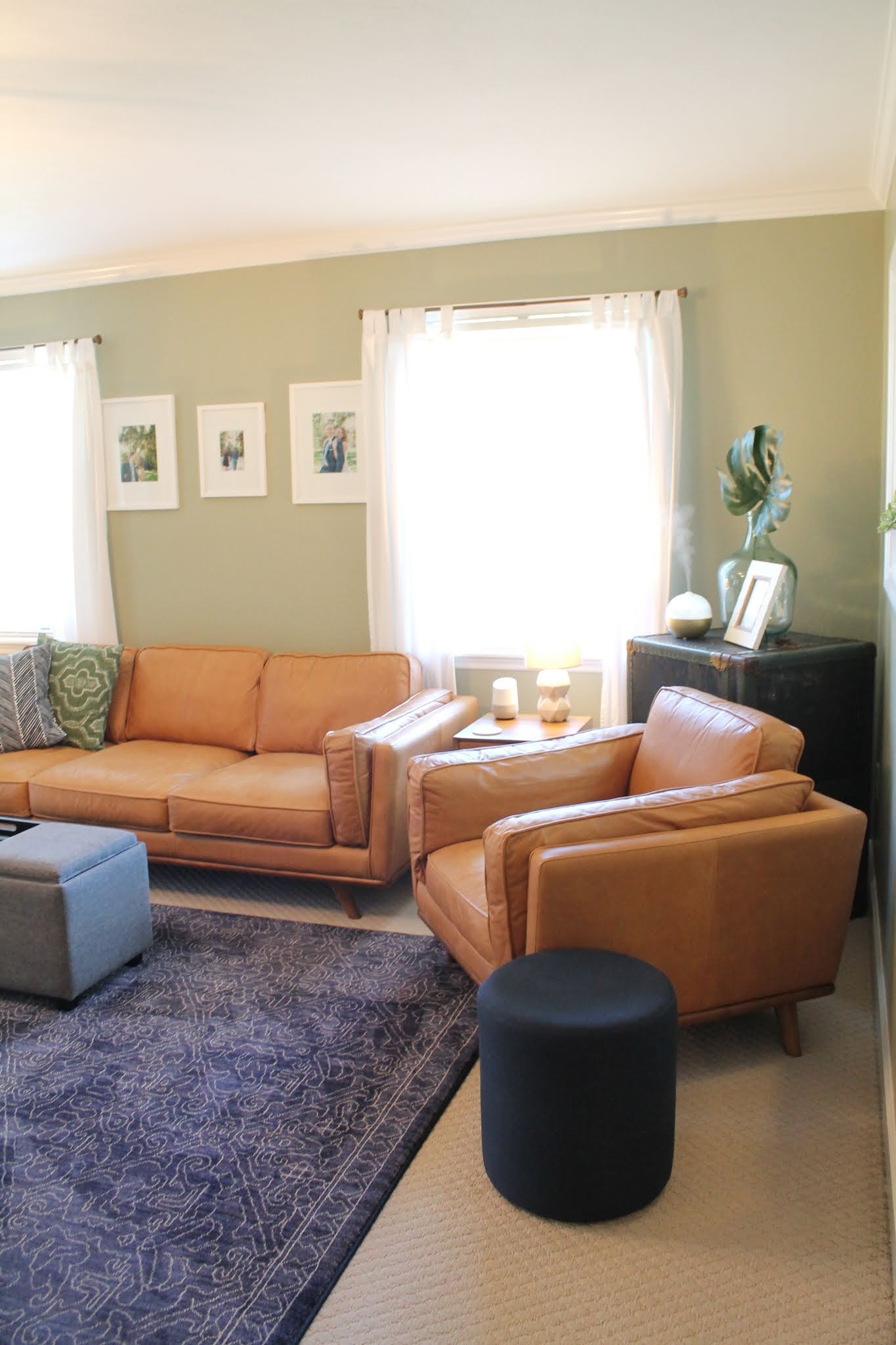 Our Living Room Tour | Article Timber Sofa Review