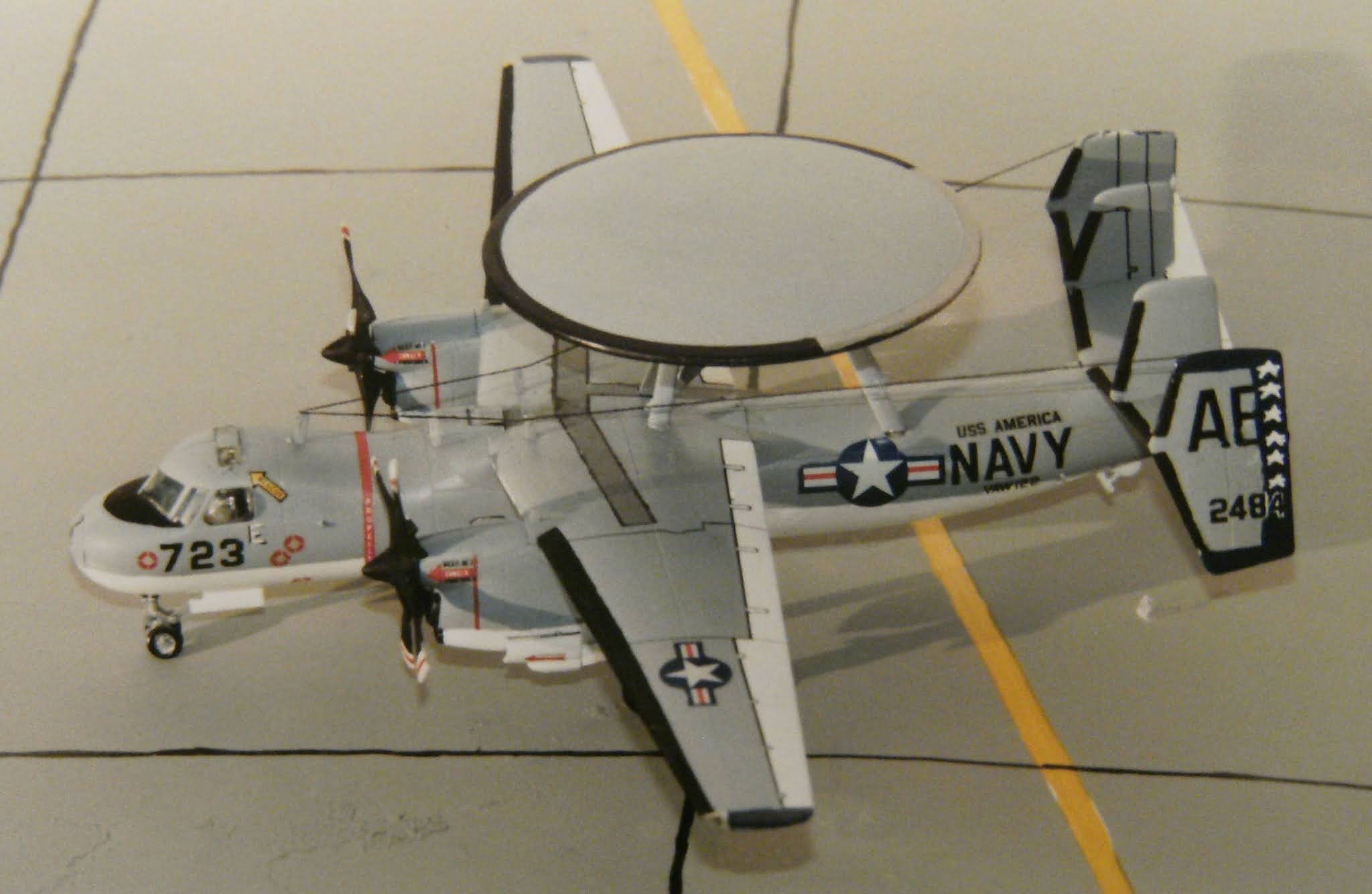 Happyscale-Modellbau: Grumman E-2A Hawkeye - Bachmann/Fujimi 1/72