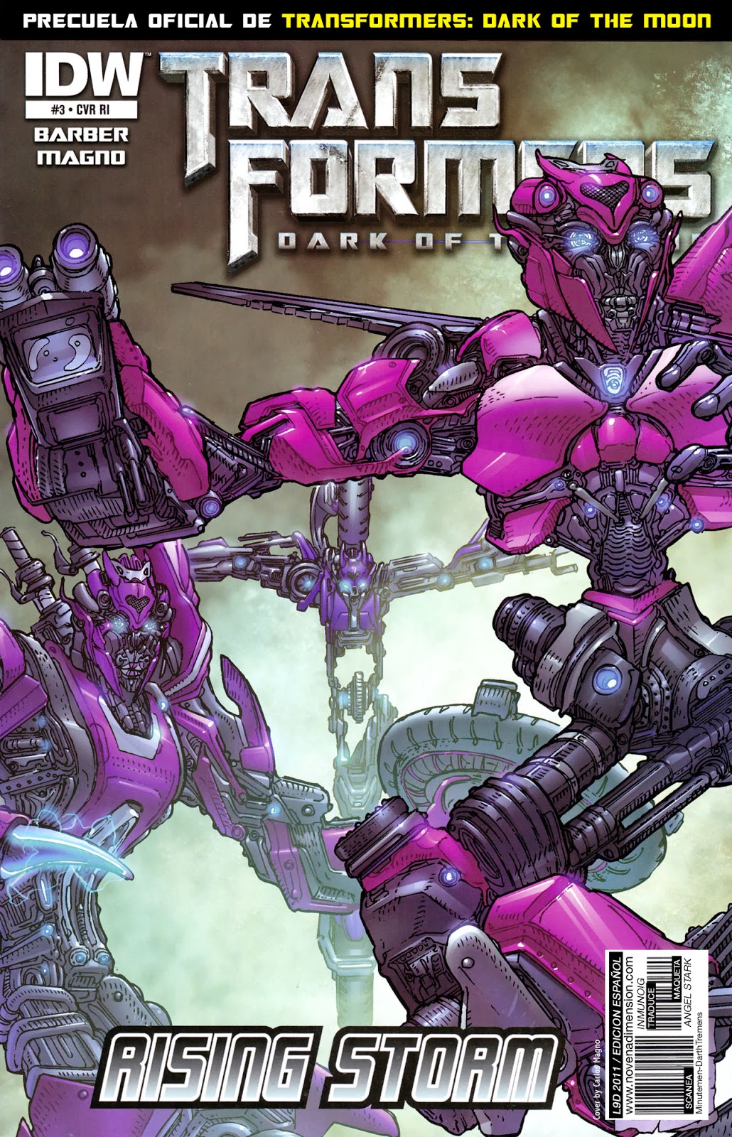 Tf master: TRANSFORMERS DOTM: RISING STORM EN ESPAÑOL