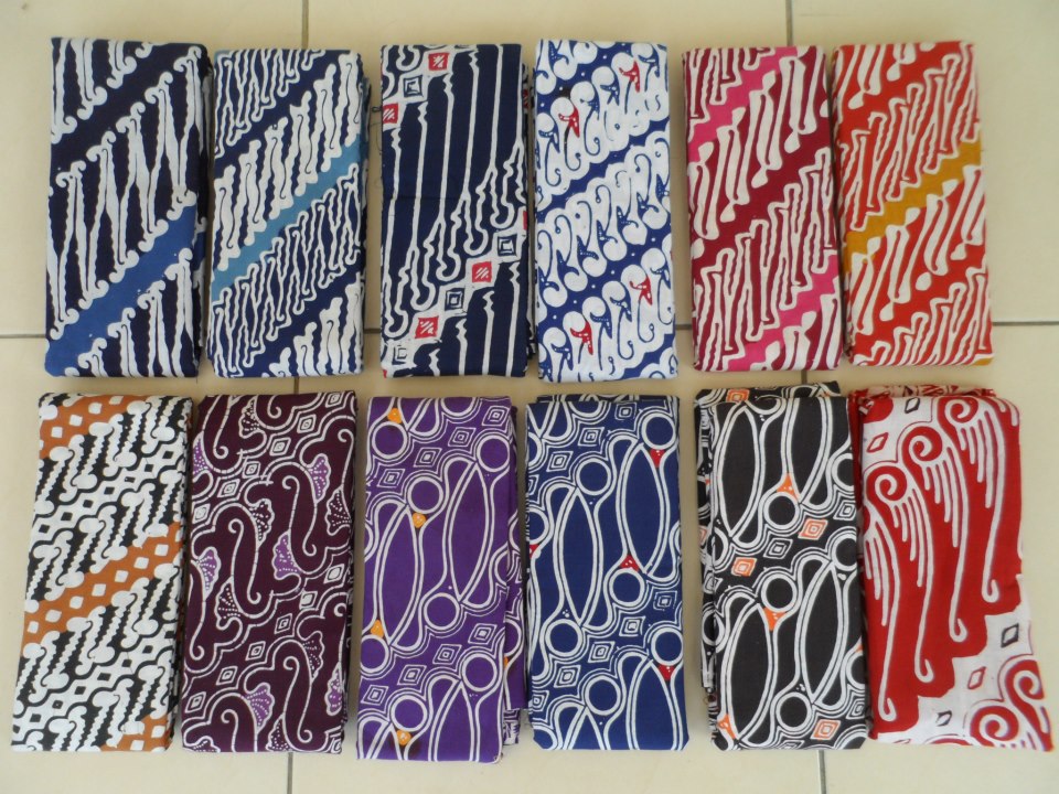 batik cah ayu: Batik garutan 2 warna