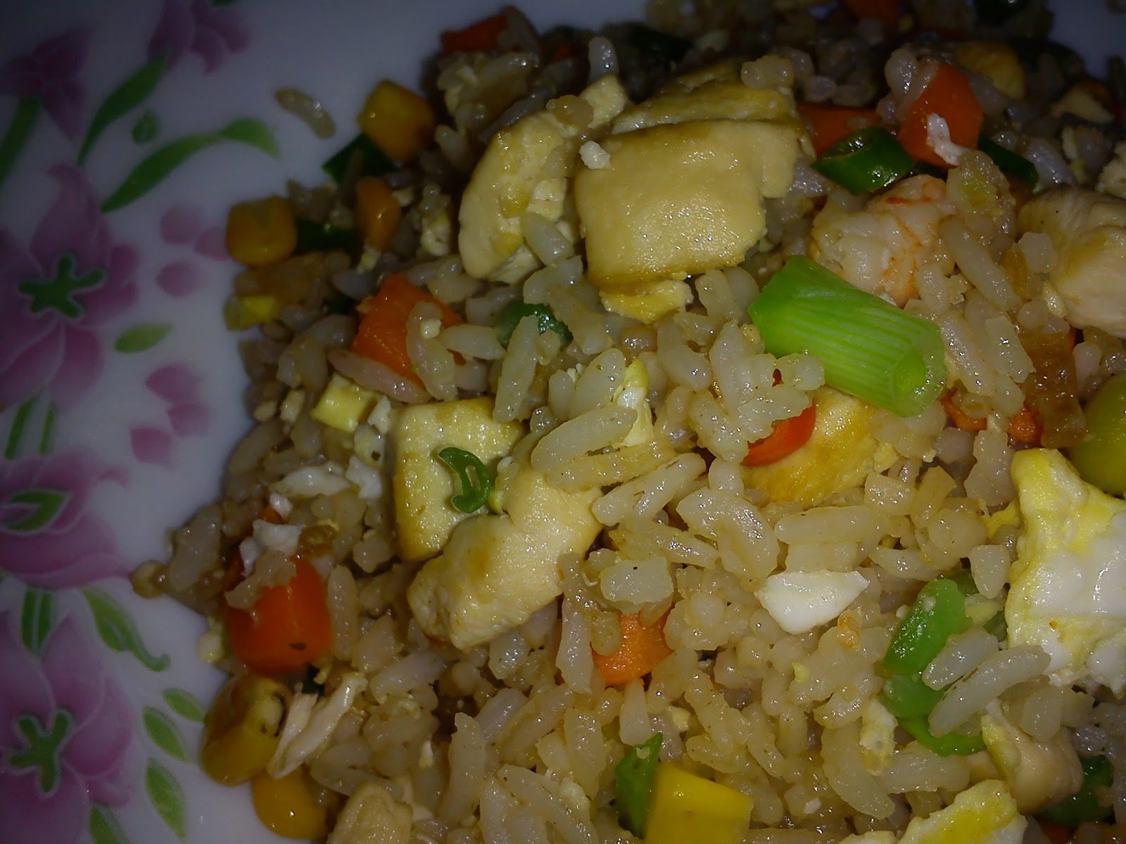 Cooking Pleasure: FRIED RICE ALA KAMPUNG