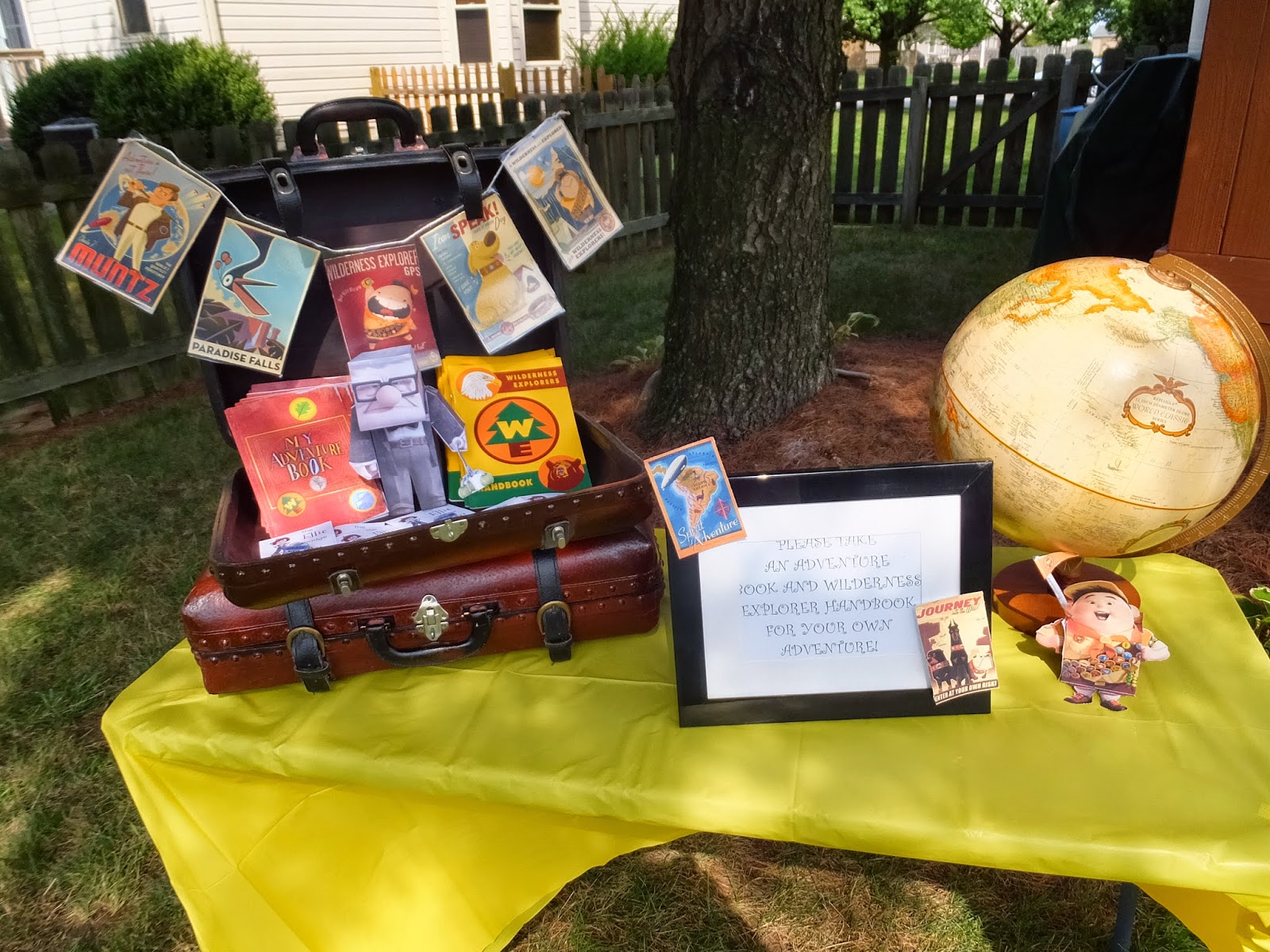 A Crafty Chick: Wilderness Explorer Birthday Party - Theming and Decorating