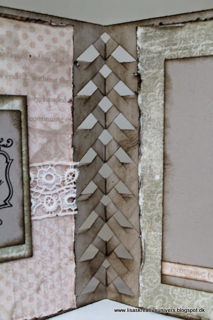 Lisas Kreative Univers: BRAIDED EDGE CARD