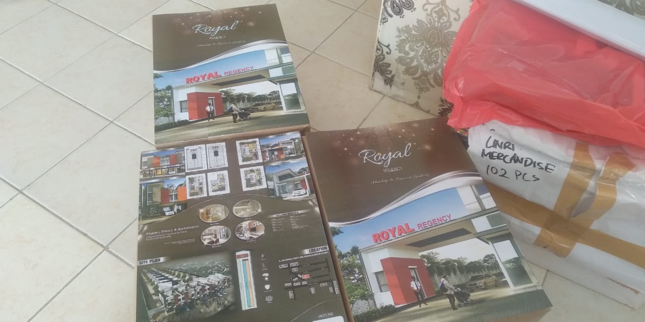 Cetak Brosur Perumahan Royal Regency ~ Print Corner