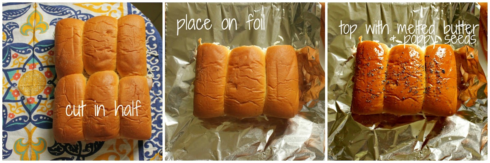 Sew Much Sunshine [to the square inch]: Ham Buns Recipe