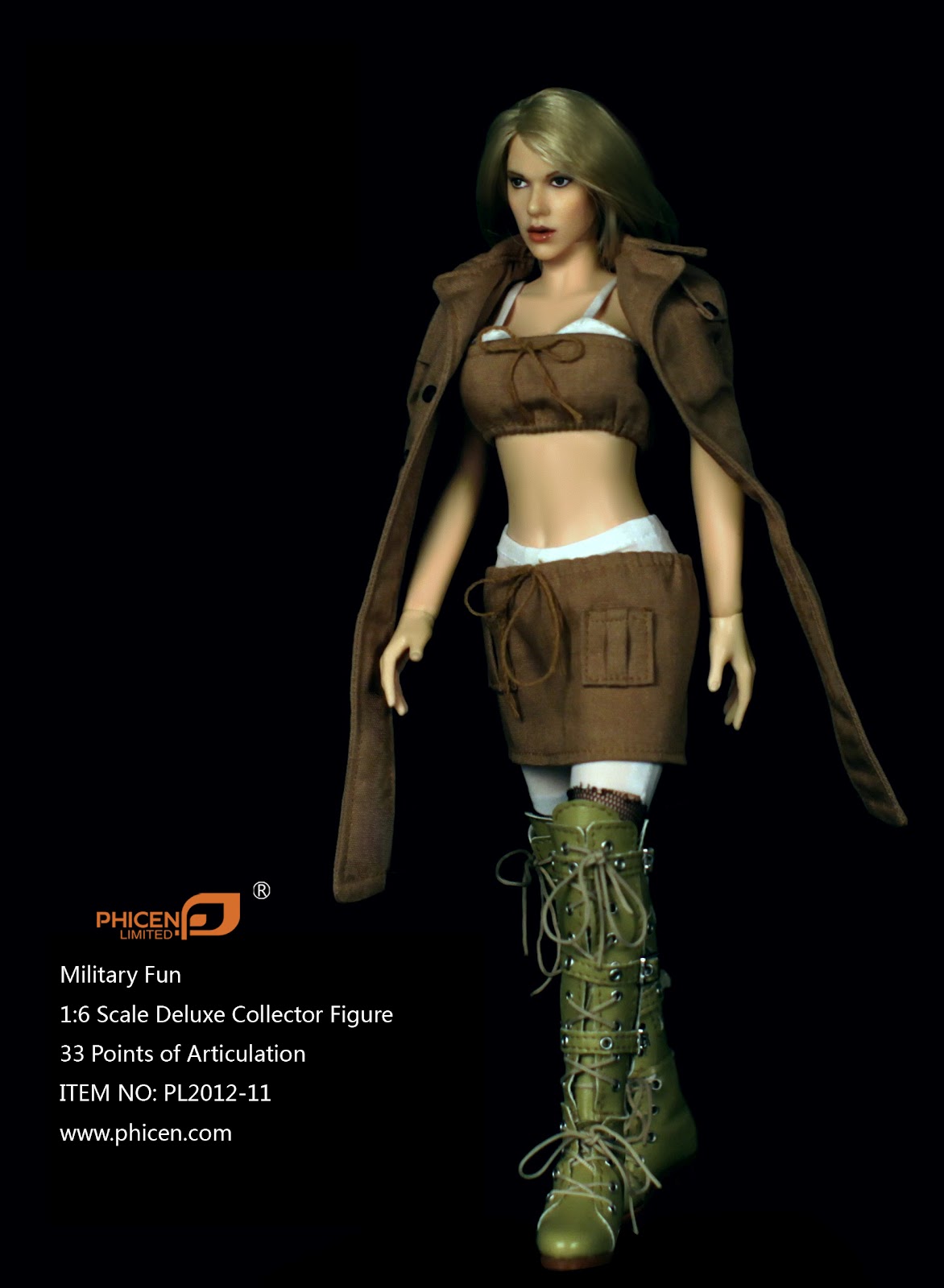 Toyhaven Preview Phicen Military Fun 1 6 Scale Deluxe Female Collector