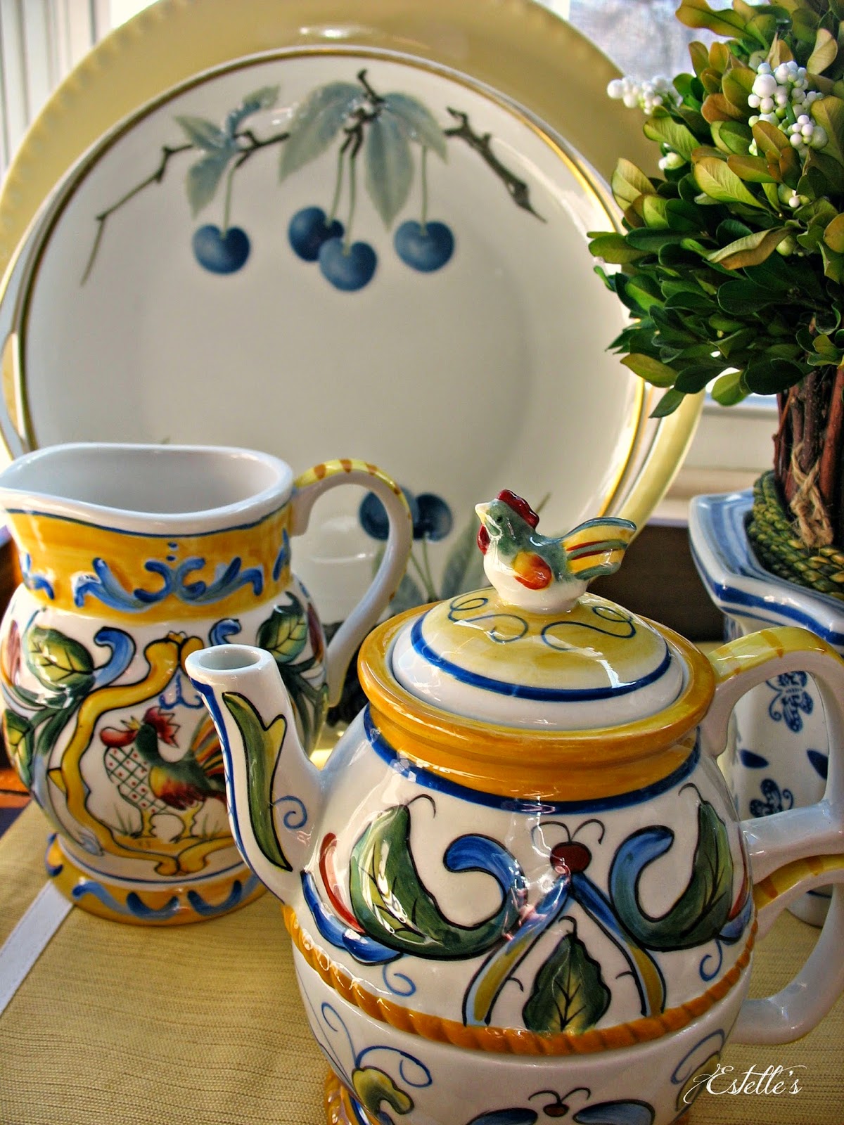 Estelle's: FRENCH COUNTRY VIGNETTE