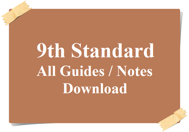 9th Standard - All Subjects - Full Guides - Full Notes - PDF Download ...