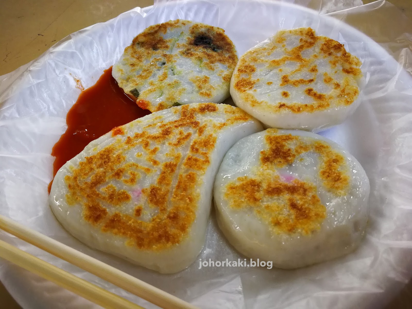 Teochew Kuih pop up stand at Sri Tebrau Hawker Centre 潮州粿.大马小贩中心 |Tony ...