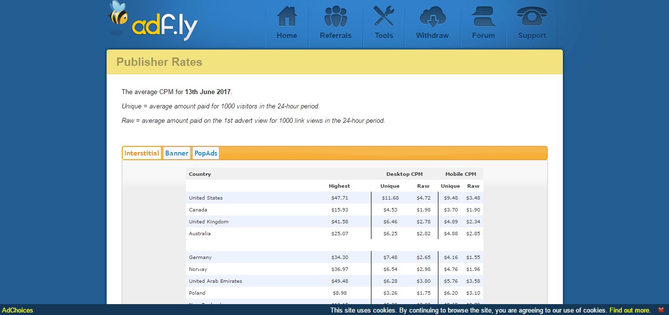 موقع جديد أعلى وأفضل من Adfly بكثيــــــــــر - مش بتاع سايبر