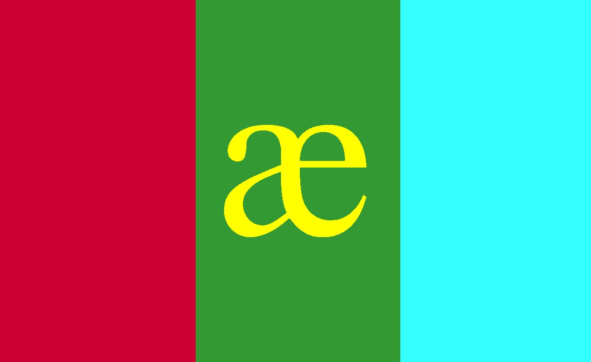 The Voice of Vexillology, Flags & Heraldry: The Ash Flag: Æ and æ Flags