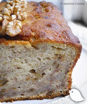 Pain aux bananes ultra-moelleux - Jasmine Cuisine