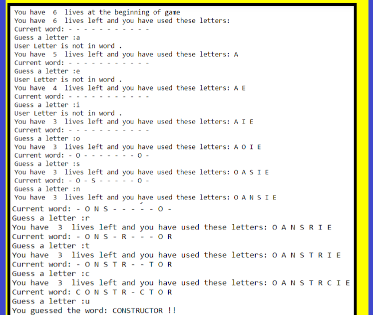 Data Science and AI Quest: Building "HangMan" Game Project in Python ...
