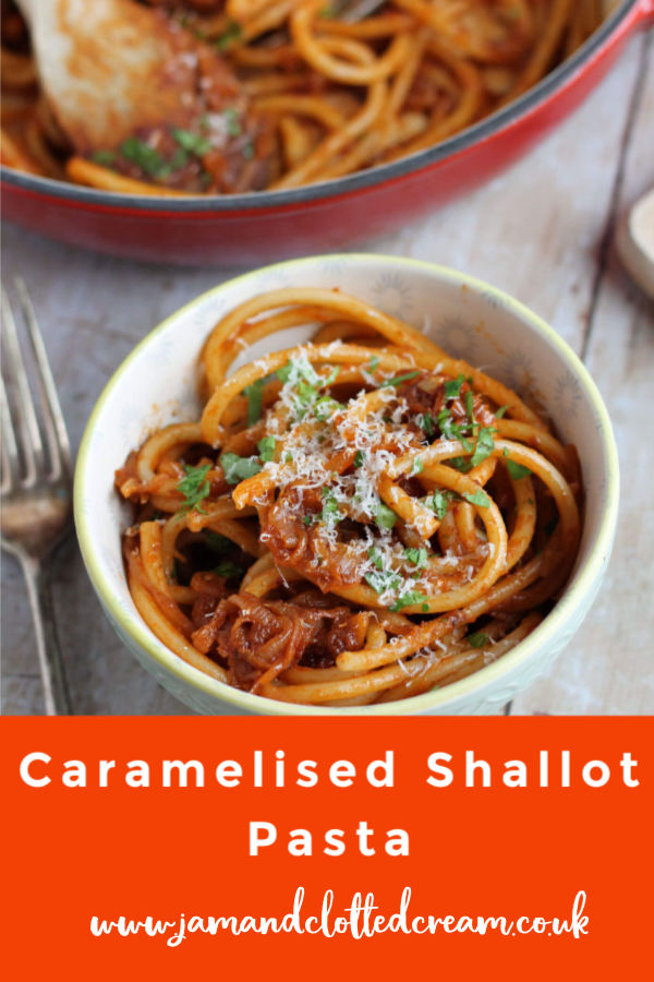 Caramelised Shallot Pasta - A Cornish Food Blog | Jam and Clotted Cream