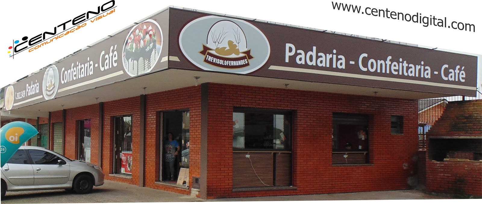 Centeno Comunicação Visual - Fachadas, ACM,Luminosos, Impressão Digital ...