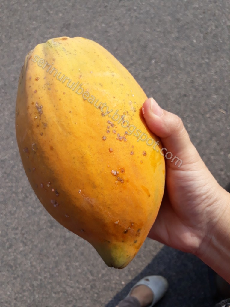 Healthy Nurul Beauty: The peeled organic papaya, freshly harvested this ...